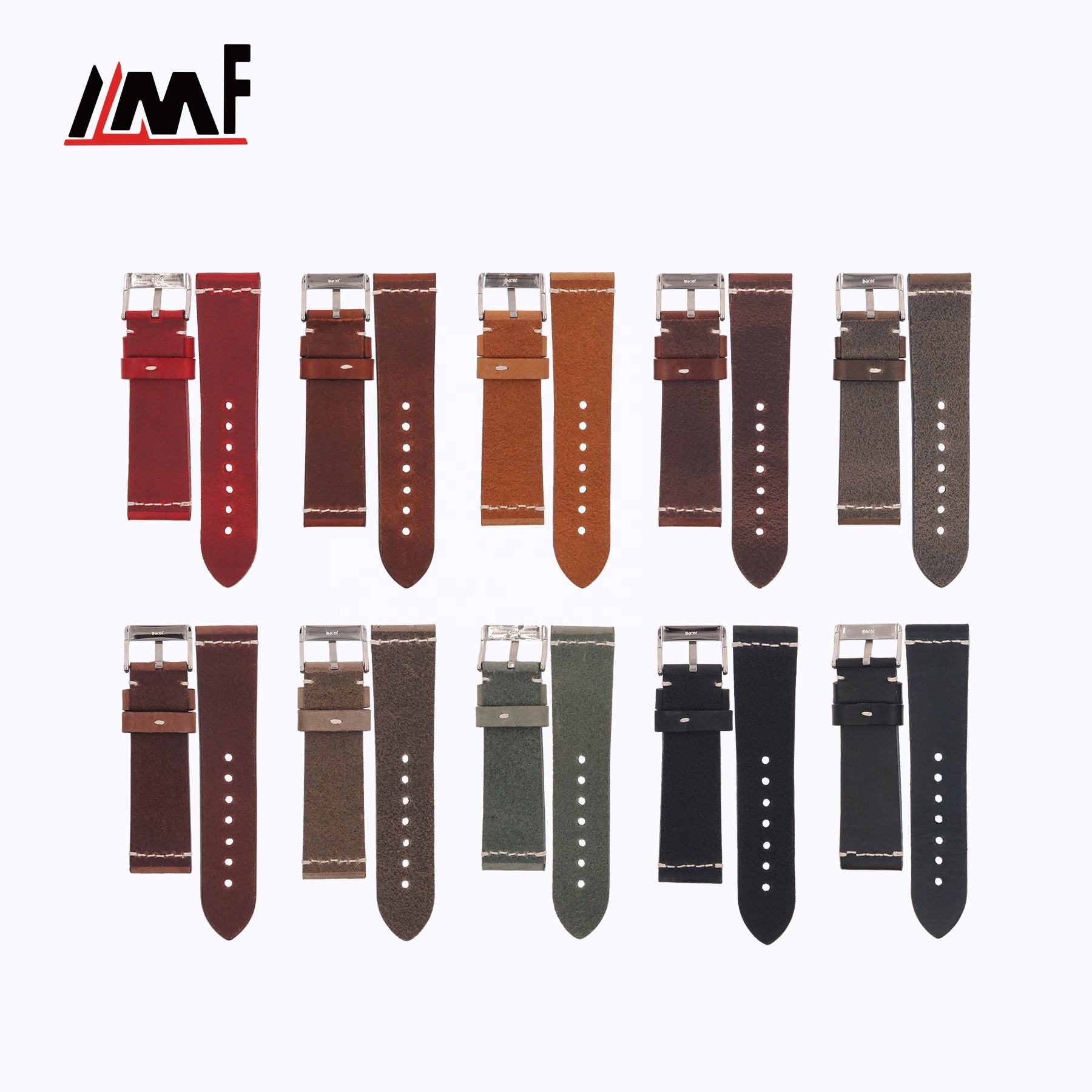 Calf Leather watch strap - Ming Fung