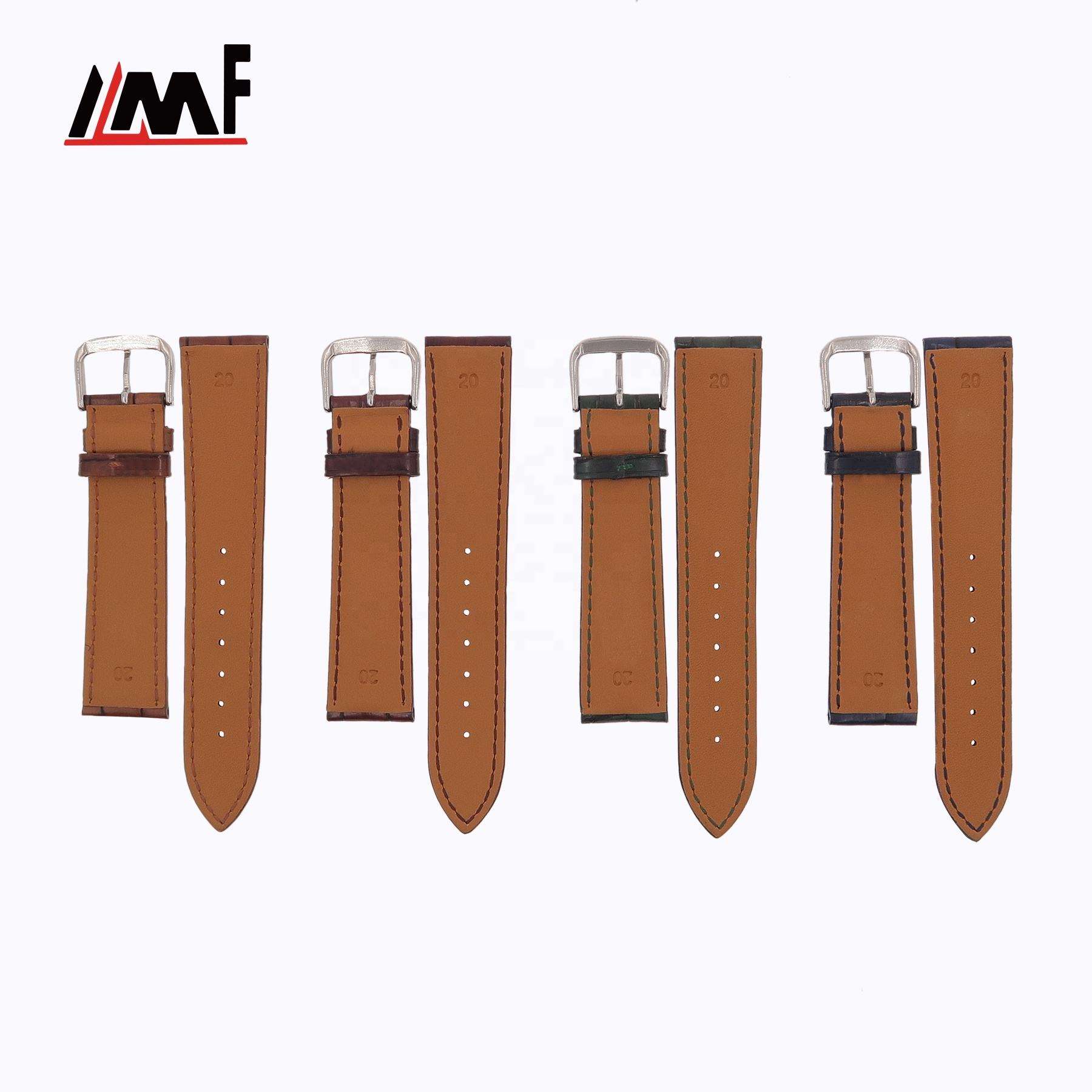 Detachable Alligator Leather Watch Strap - Ming Fung