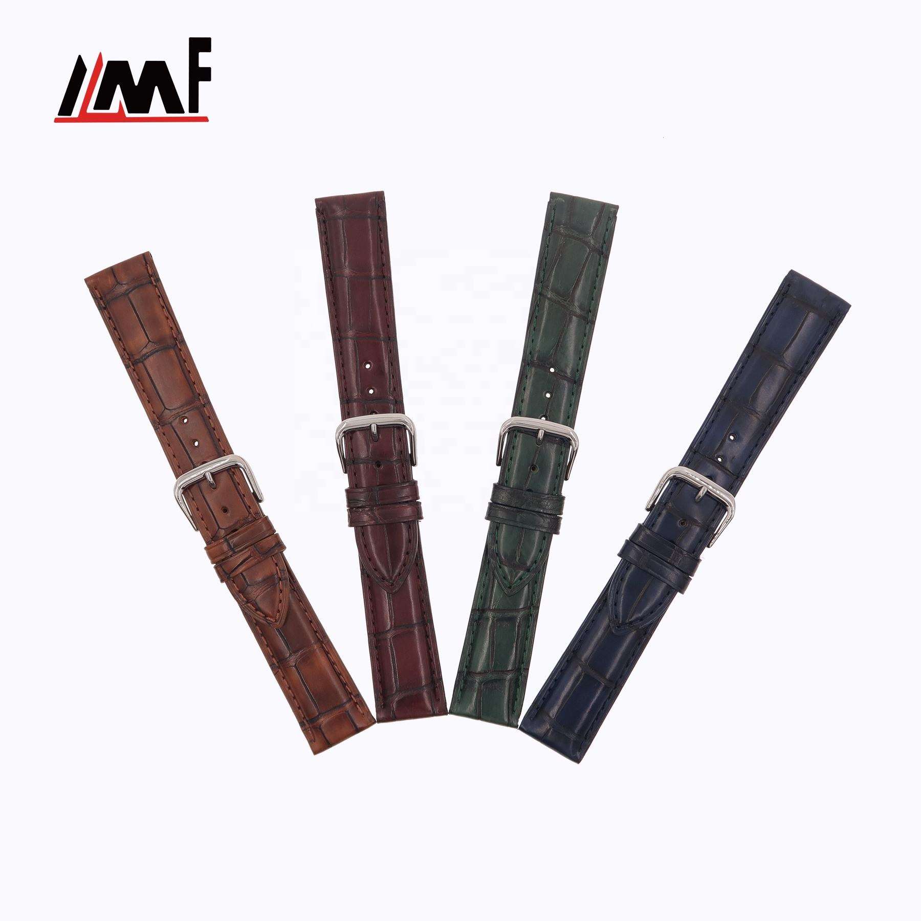 Detachable Alligator Leather Watch Strap - Ming Fung