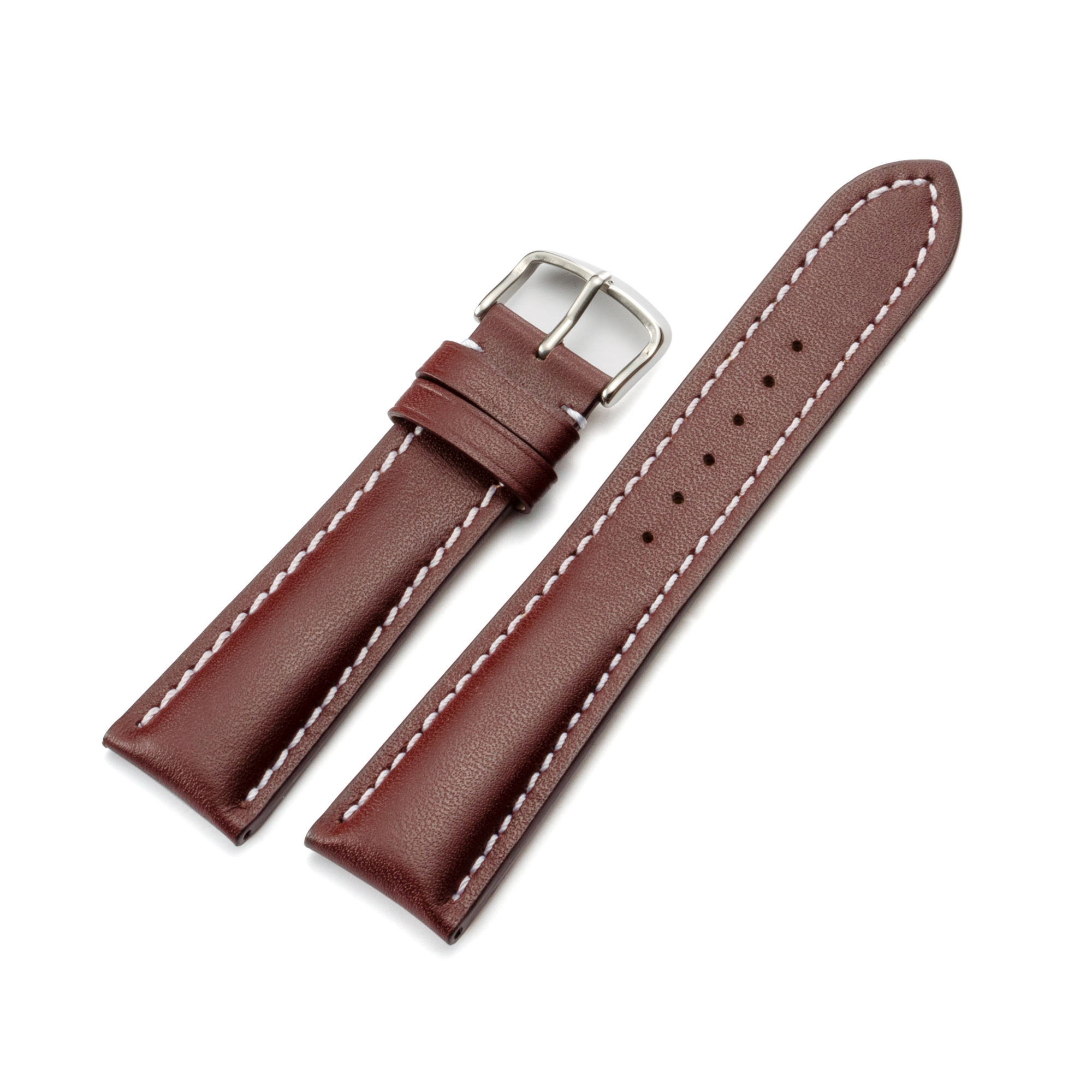 Smooth Grain Genuine Leather Watch Strap - Ming Fung